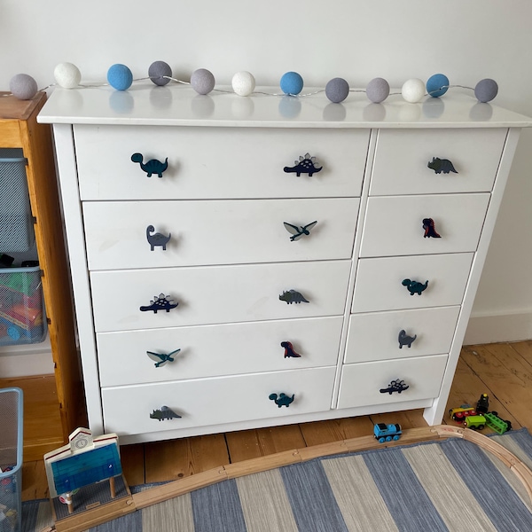 Dinosaur Drawer Handles, Dinosaur Bedroom Decor, Dinosaur Drawer Knobs, Dinosaur Wardrobe ...