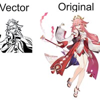 Honkai Impact 3rd Characters Symbols SVG PNG Bundle | DIGITAL File ...