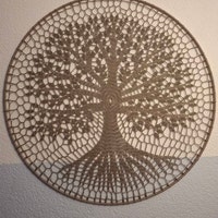 Crochet Pattern Tree of Life Pattern Download ENGLISH ONLY mandala ...