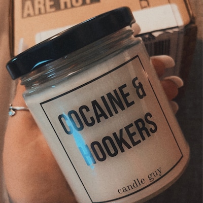 Scented Candle Smells Like Overworked and Underfucked. Gift for Him ...