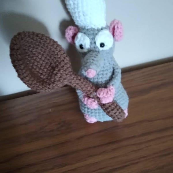 Cooking Rat - Crochet Pattern - Etsy