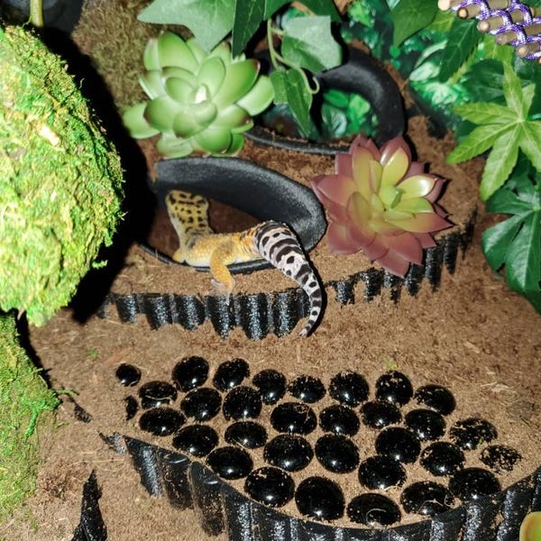 Corner Aquarium Terrarium Cave Hideout – Decorative Shelter for Fish ...