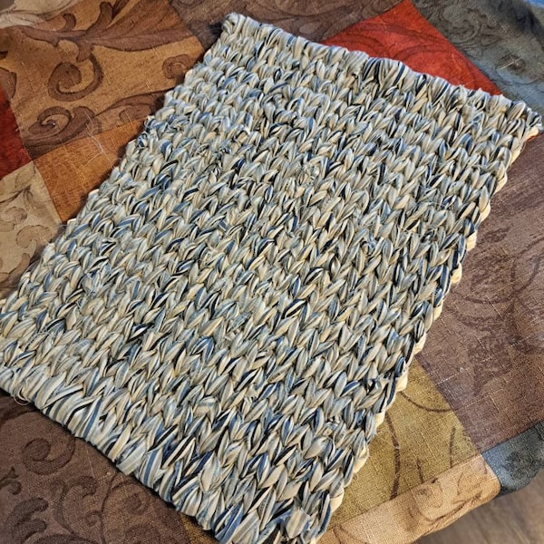 Adjustable Twining Loom for Rag Rugs, Place Mats and Potholders. Maple ...