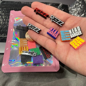 Tony Rick Perler Necklace Rick and Morty Perler Trippy Perler for EDM ...