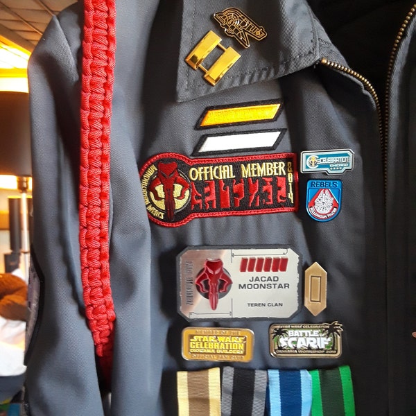 Mandalorian Mercs Rank Ropes - Etsy