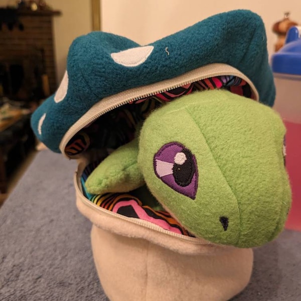 Pouch Pets Plush Sewing Pattern .pdf Tutorial Zipper Dragon Unicorn ...