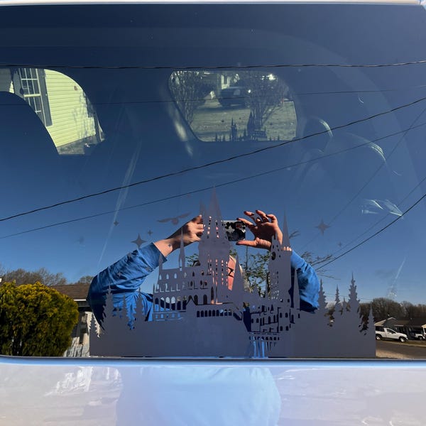 Sea Turtles Car Decal, Car Window Decal, Vinyl Decal Sticker, Rear ...