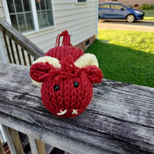 Mini Highland Cow - Circular Knitting Machine PDF Pattern - Etsy