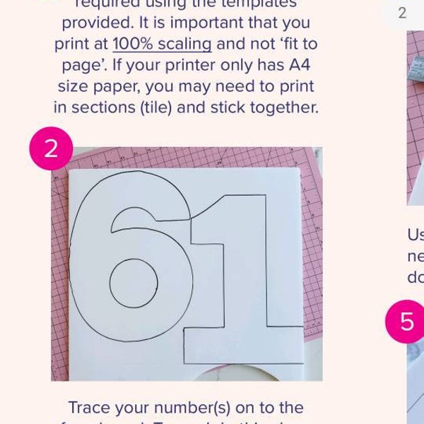Cupcake Number Boxes, Instruction Guide & Templates, Instant Download ...