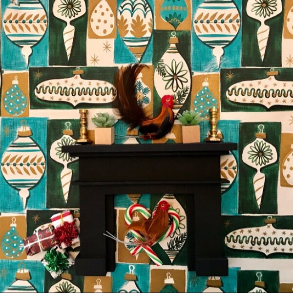 Vintage Buzza-cardozo Color Magic Juvenile BIRTHDAY Gift Wrap ...