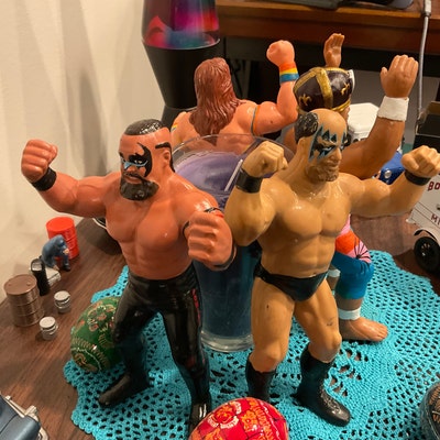 Hulk Hogan Black Card Series WWF LJN Inspired XOX Custom Rubber Type ...