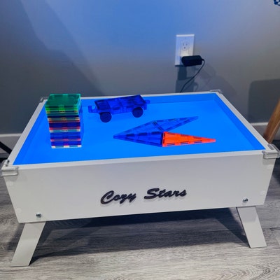 Led Light Table, Activity Sensory Sand Box, Homeschooling,preschool ...
