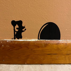 Ratatouille Wall Decal, Disney Home Decor, Remy Baseboard Decal, Anyone ...