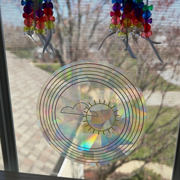 Rainbow Maker Window Decal, Rainbow Suncatcher Decal, 5x5” - Etsy