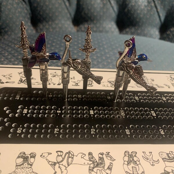 Cartoon Cribbage Pegs - Etsy