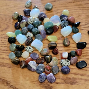 Premium One Pound Crystal Crystals Medium Tumbled Stones - Etsy