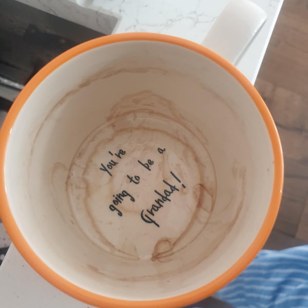 Bespoke Personalised Hidden Message Mug, Secret Message Cup ...