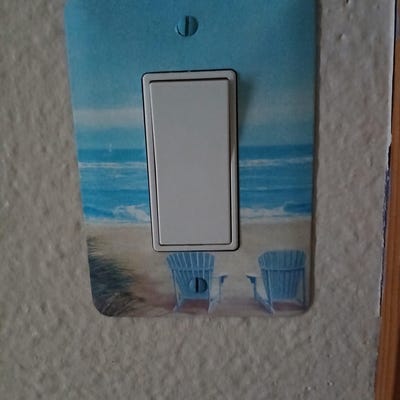Beach Switchplate Cover, Light Switch Covers, Switch Plate Covers ...
