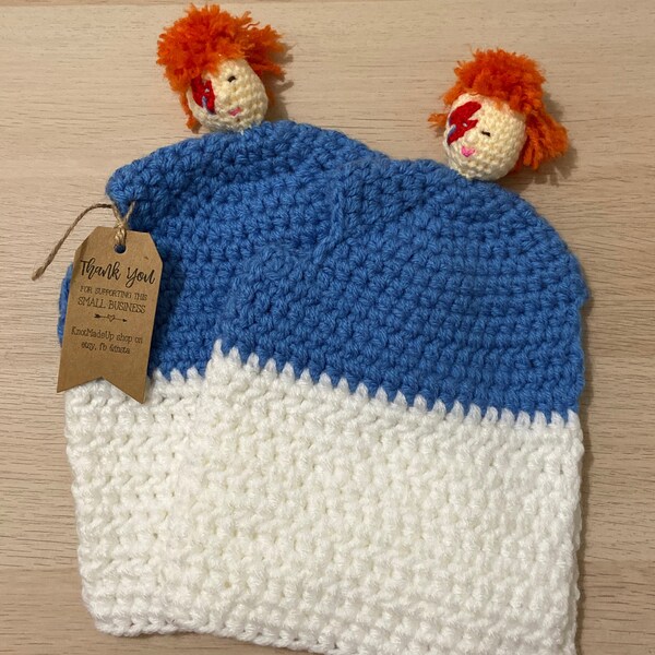 Crochet Skull Granny Square Beanie - Etsy