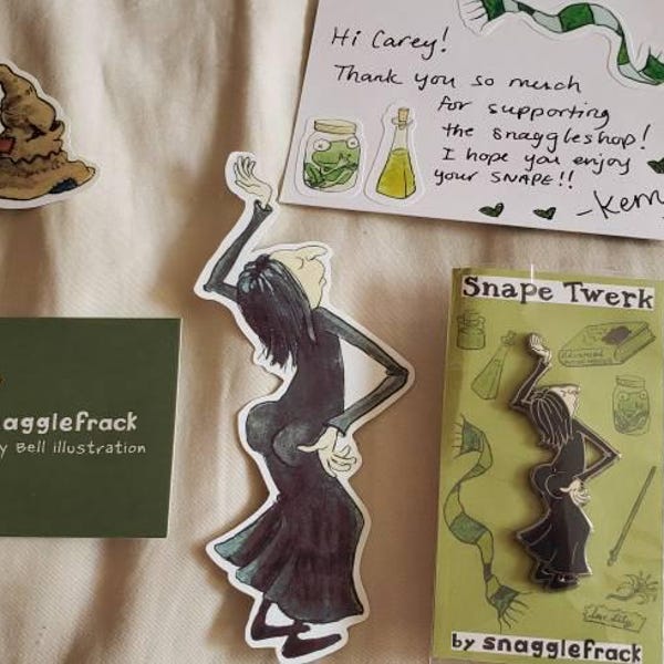 Rubeus Hagrid Sticker Set - Etsy