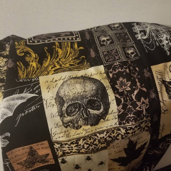 NEVERMORE COLLAGE - Edgar Allen Poe - Michael Miller Fabric - Raven ...