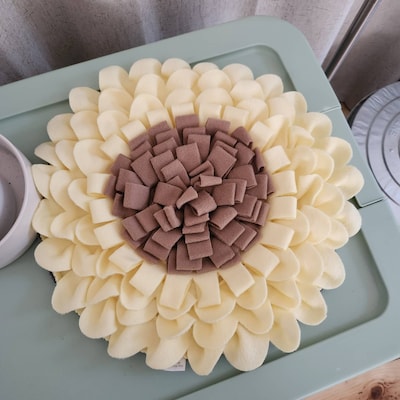 Pink Flower Snuffle Mat for Rabbits, Guinea Pigs, Dogs and Other Pets ...