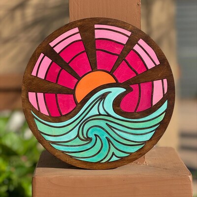 PRINT & CUT Sticker Sheet Template, PNG, Cute Animals, for Cricut, for ...