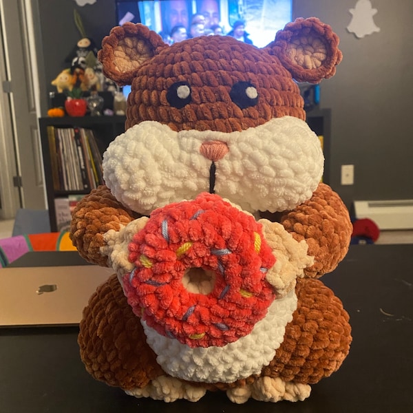 Hamish the Hamster Amigurumi Crochet Pattern - Etsy Australia