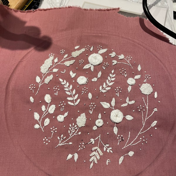 PDF Pattern+ Video Tutorial/signs of Spring-hand Embroidery Pattern ...