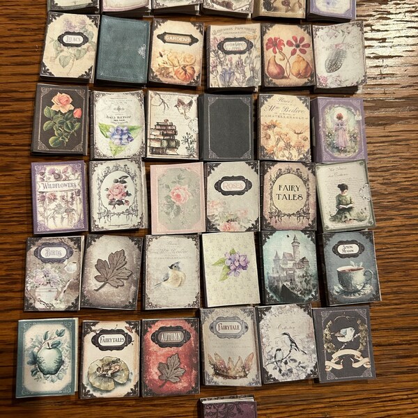 Mini Books, Once Upon A Forest, Junk Journal, Kit, Woodland, Fairytale ...