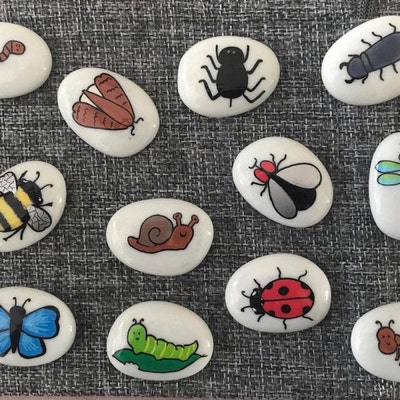 Minibeasts Story Stones Educational Stones Eyfs Resources Early Years ...