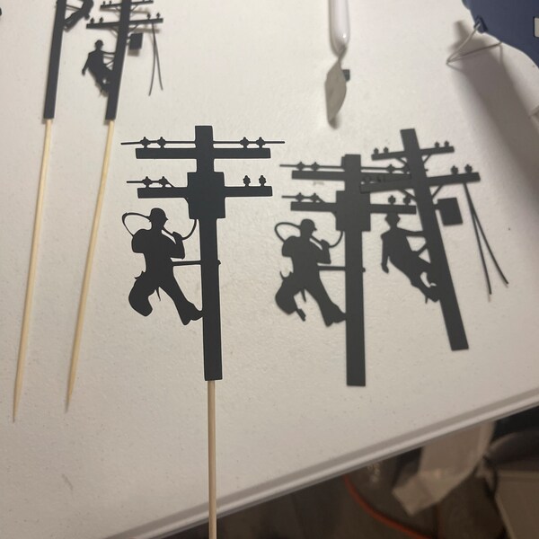 Lineman SVG Cut Files , Lineman Silhouette ,lineman Png, Line Worker ...