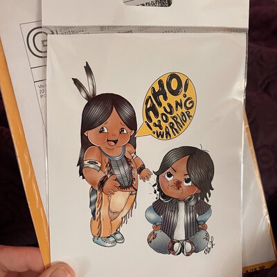 Kenny Boy and Deer Lady Kewpies 5x7 Matte Print - Etsy