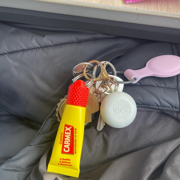 Carmex Lip Balm Keyring Key Chain Cap Lid Keychain 3D Printed - Etsy UK