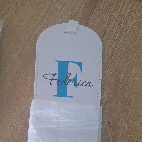 WEDDING / TABLEAU MARIAGE Placeholder Luggage Tags With Name ...