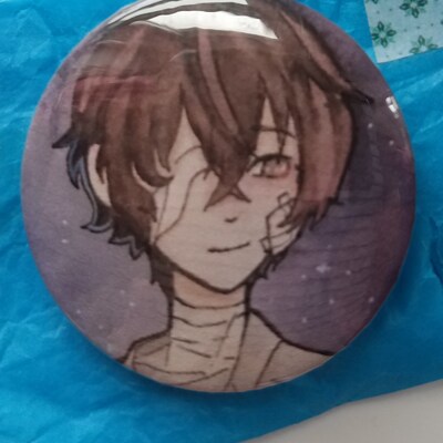 Dazai Sticker and Pin Pack - Etsy