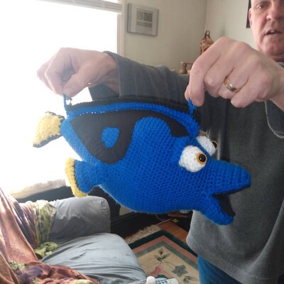 PATTERN Crocheted Finding Dory Doll - Etsy