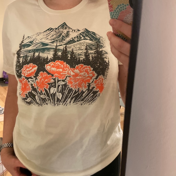 National Parks Tee Shirt Shirt, Landscape Nature Tee,wilderness Tee ...