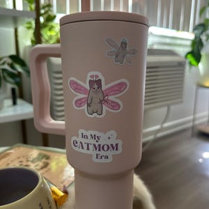 Fluffy Princess Cow Sticker / Matte Vinyl / Fairy Cow Sticker - Etsy