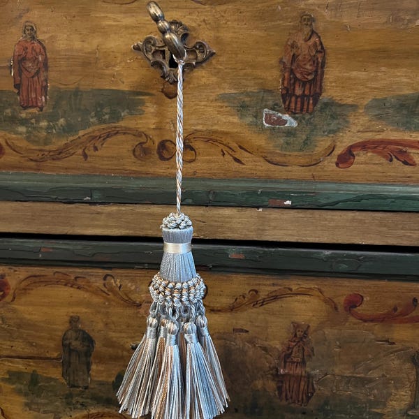 Decorative Key Tassels, French Style Key Tassels, Vintage Style Tassels ...