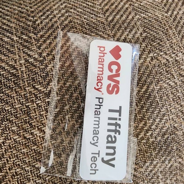 1 X 3 Chipotle Employee Name Badge - Etsy