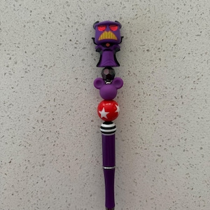 Mickey and Friends Autograph Pen, Beaded Ballpoint Pen With Disney ...