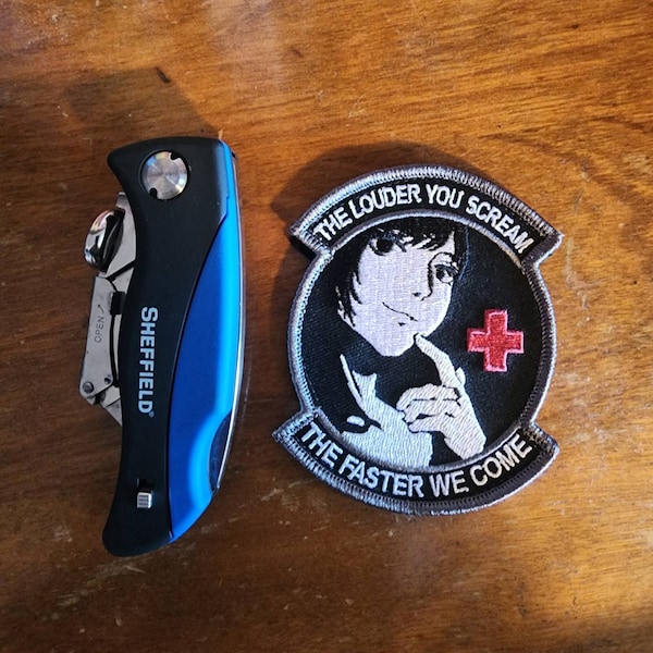 Anime Medical Military Emblem - 'louder You Scream Faster We Come ...