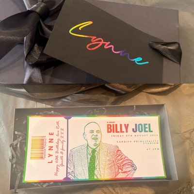 Black Luxury Gift Box, 23x12cm Card Box With Satin Feel Ribbon and ...