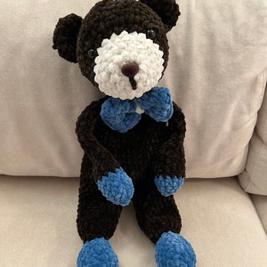 Bear Snuggler Crochet Pattern, Bear Lovey Pattern, Cuddle Toy ...