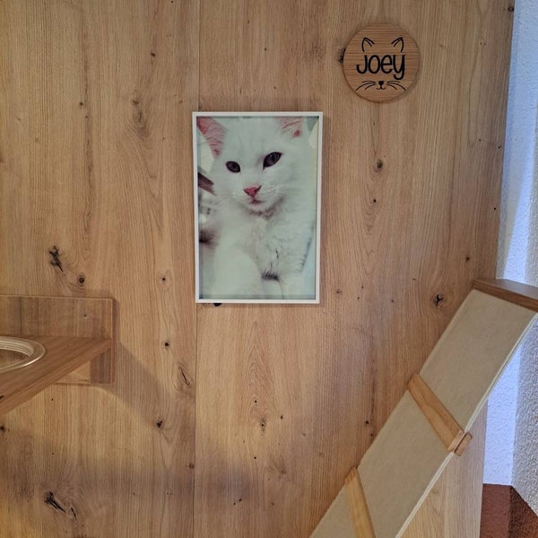 Door Sign Made of Oak {name Plate} Gift for Birth, Children's Room Wall ...