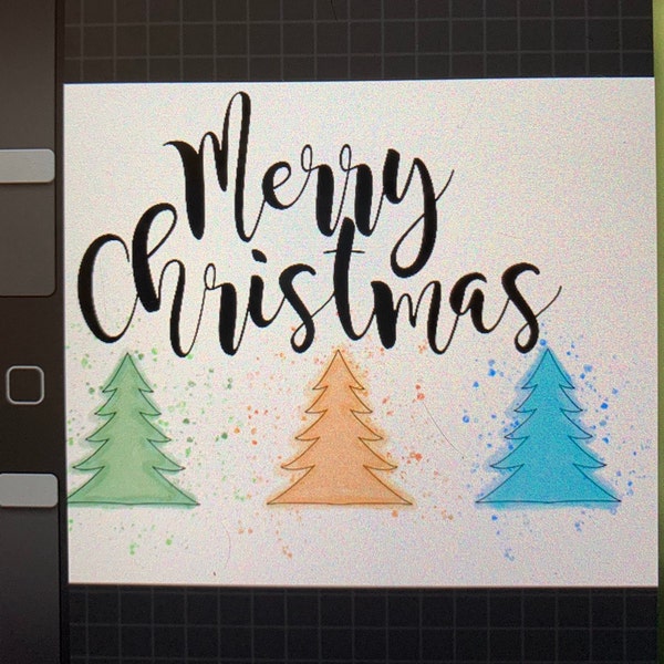 IPad Lettering Collection - Procreate Brush - BBL Metallic Lettering ...