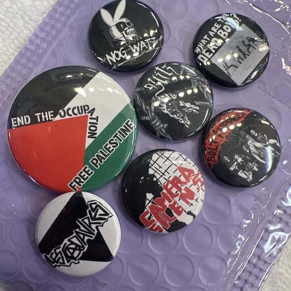 SAIGON Socal Hardcore Punk Pin Badge Patch Annihilation Ushc Tustin ...