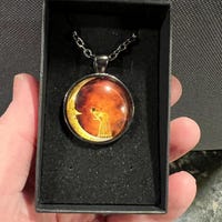 Woman on the Moon • Shannon Stamey Art • Moon Jewelry • Crescent Moon ...