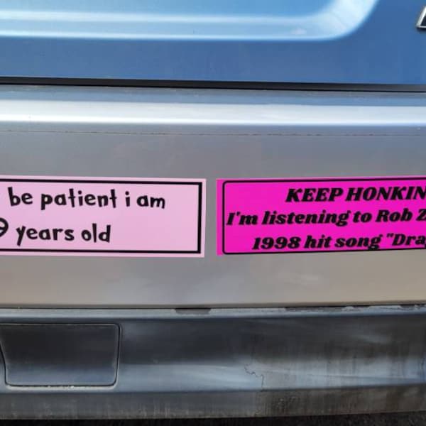 Dragula Bumper Sticker - Pink - Etsy
